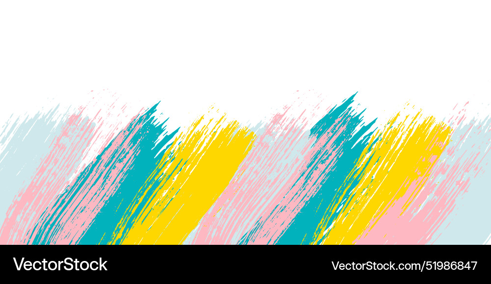 Art background with brush paint stroke Royalty Free Vector