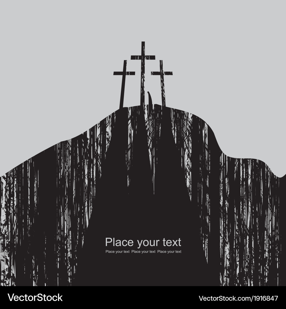 Calvary Royalty Free Vector Image - VectorStock