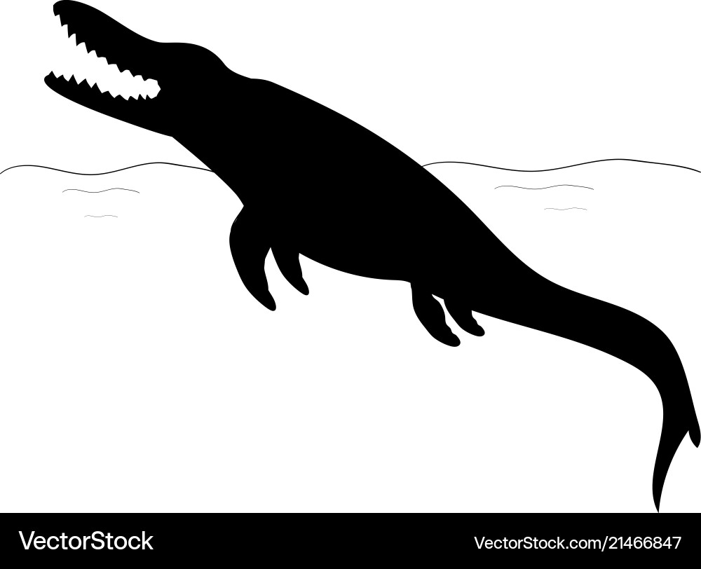 Mosasaur Vector Images (74)