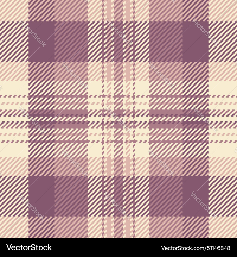 Check background of plaid pattern seamless Vector Image