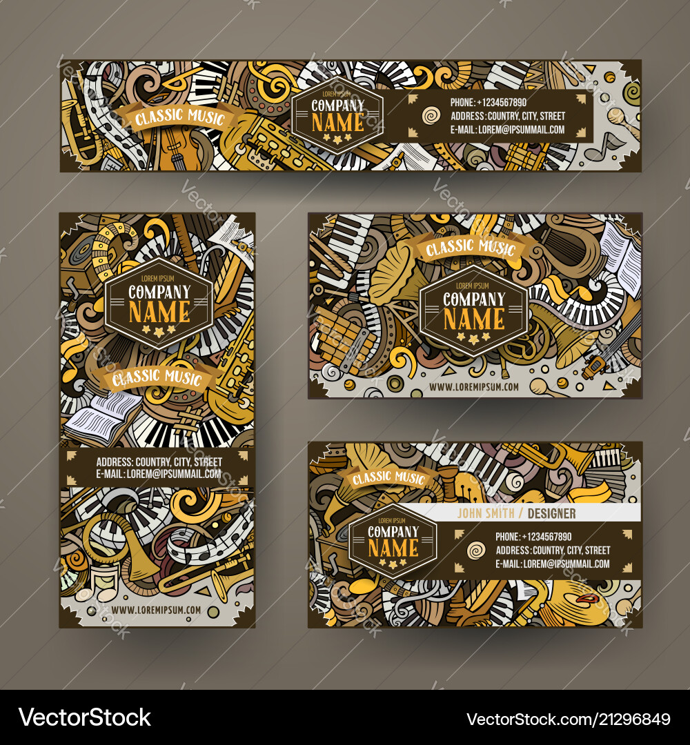 Corporate identity templates set design Royalty Free Vector