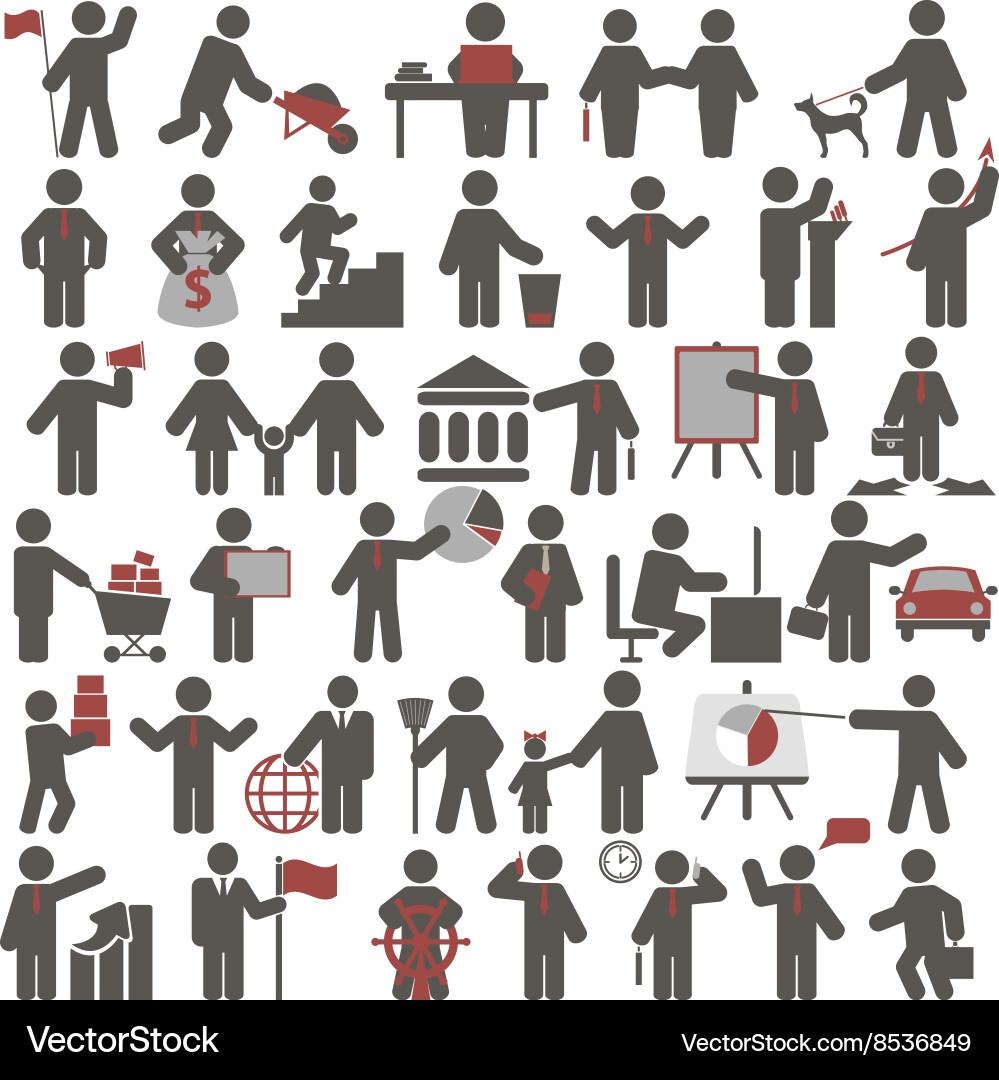 Stick Figure of People Shopping Vector Images (over 230)