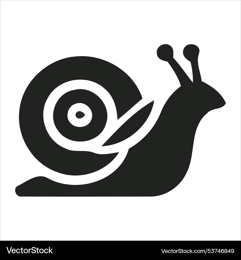 Snail logo Royalty Free Vector Image - VectorStock