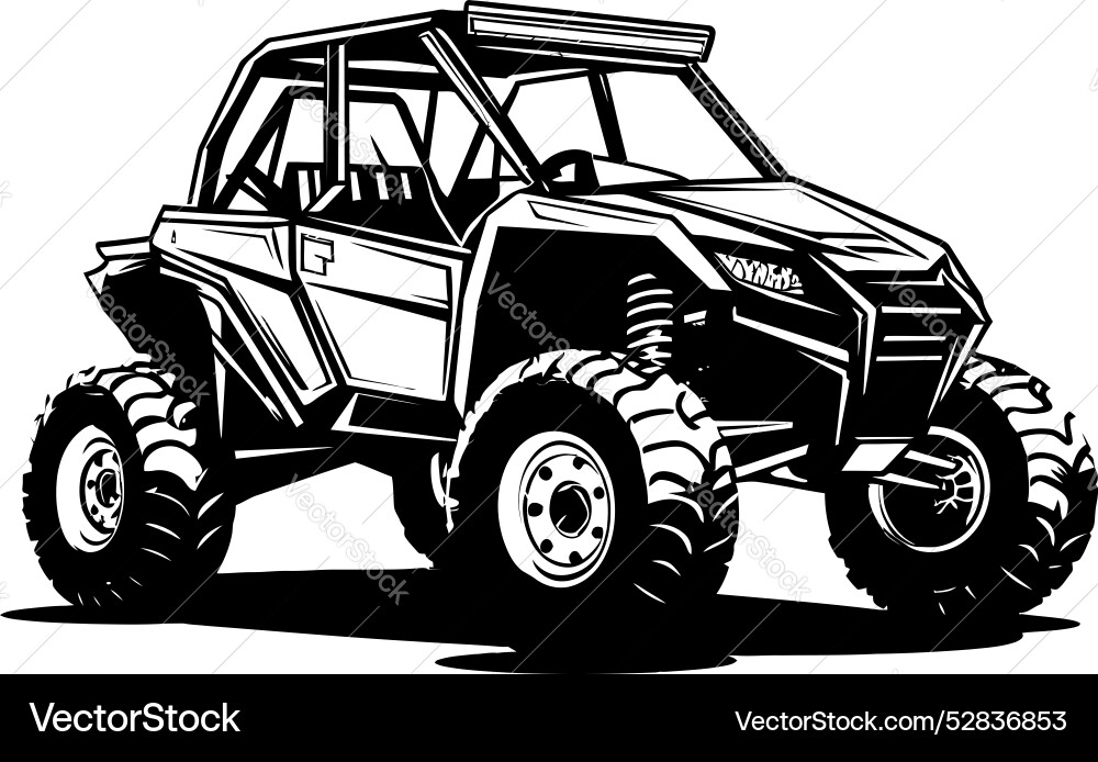 Adventure cruiser utv logo icon trail conqueror Vector Image