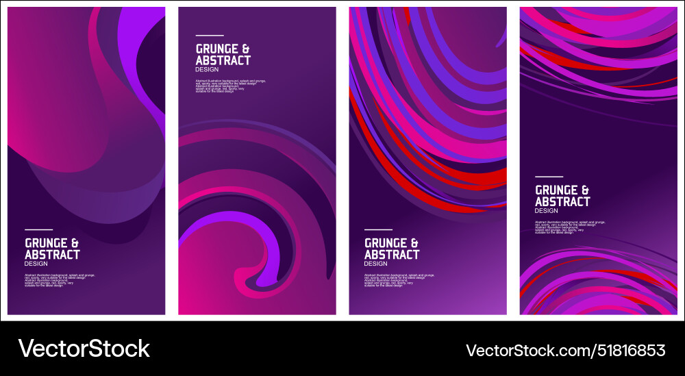 Background abstract and banner purple Royalty Free Vector