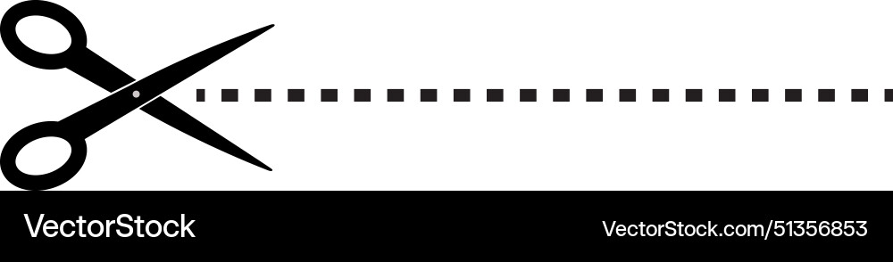 Scissor icon symbol paper cutting Royalty Free Vector Image