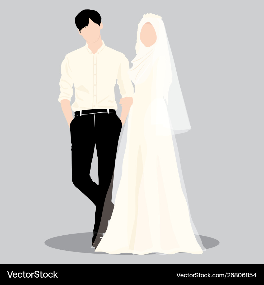 Free Muslim Couple Vector Images (over 150)