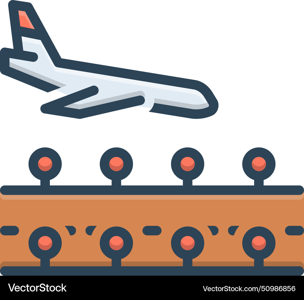 Landing Royalty Free Vector Image - VectorStock