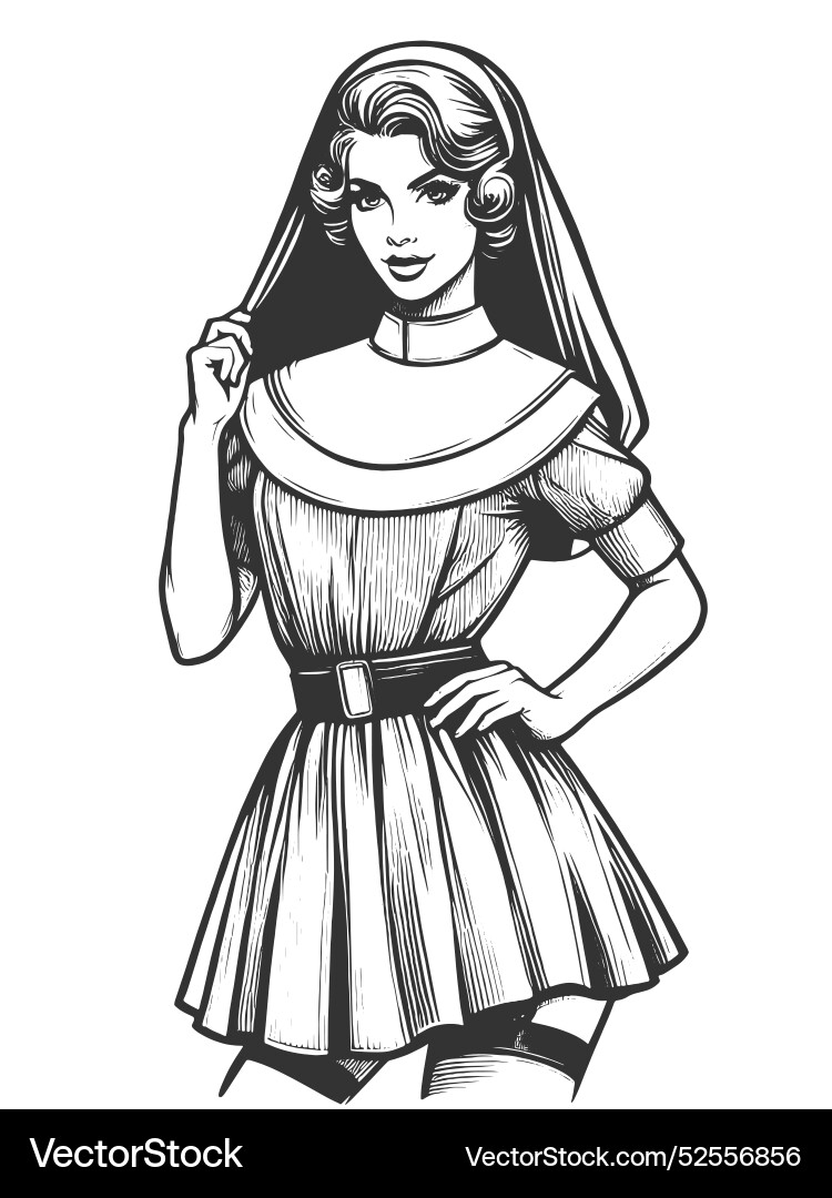 Nun Vector Images (over 2,500)