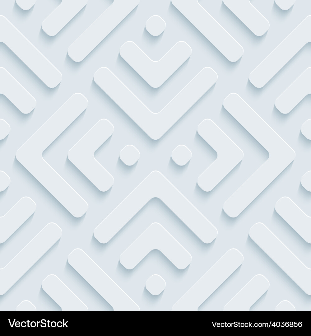 White perforated paper Royalty Free Vector Image