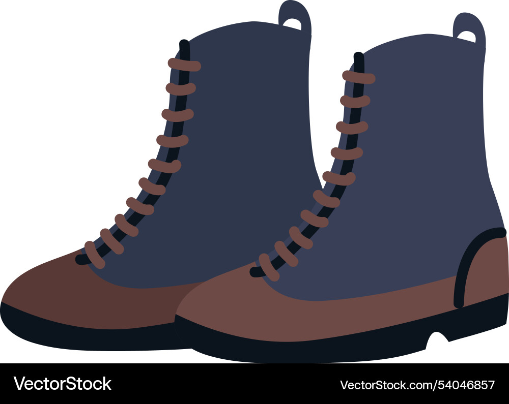 Hand drawn boots Royalty Free Vector Image - VectorStock