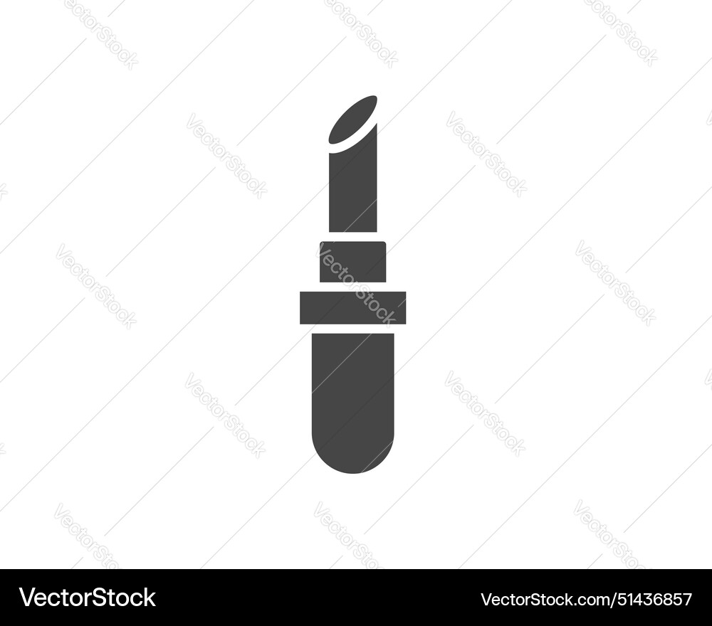Makeup and cosmetics beauty linear graphic black Vector Image