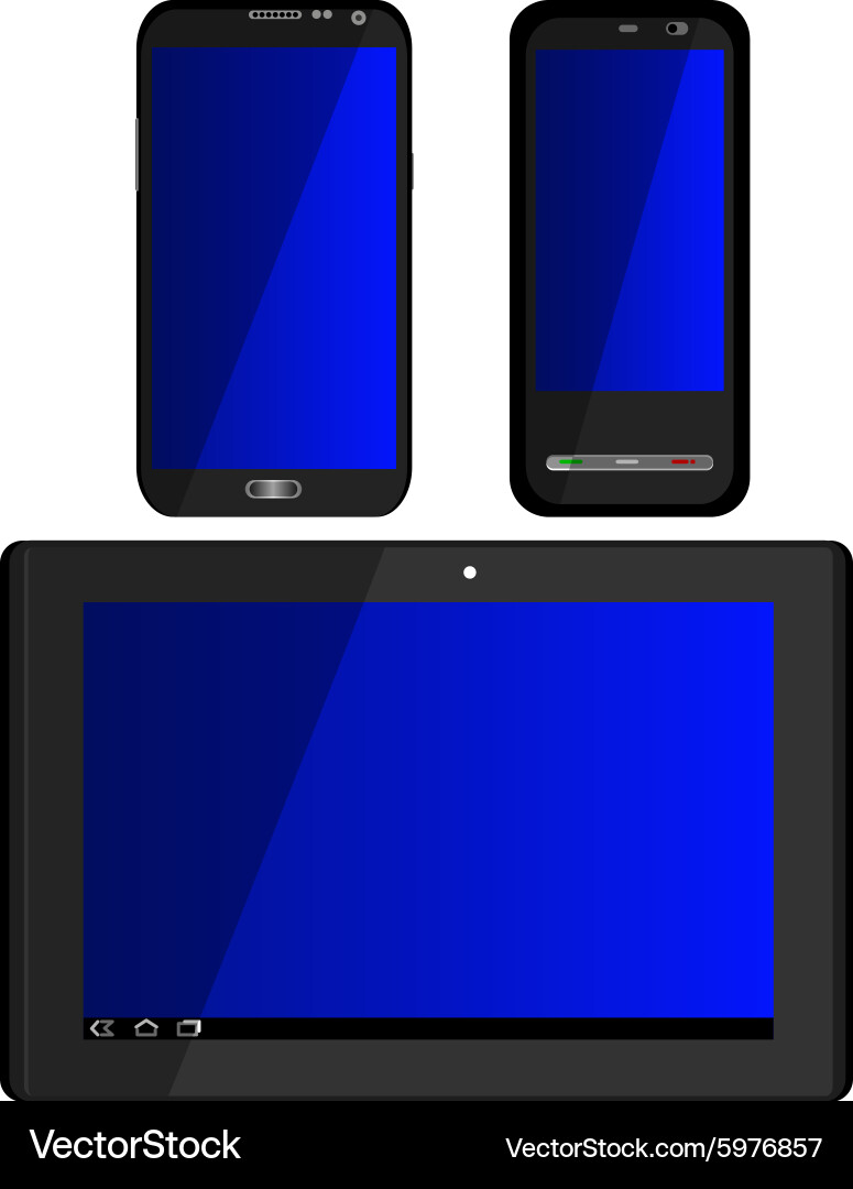 Phones Royalty Free Vector Image - VectorStock