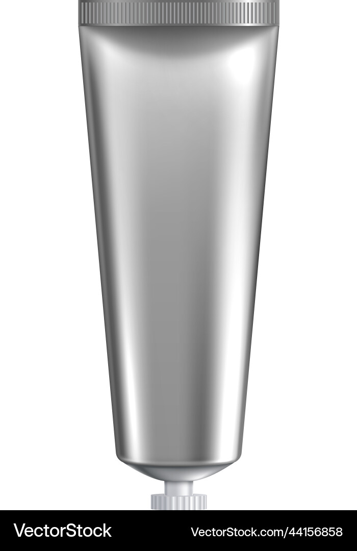 Realistic cream tube Royalty Free Vector Image