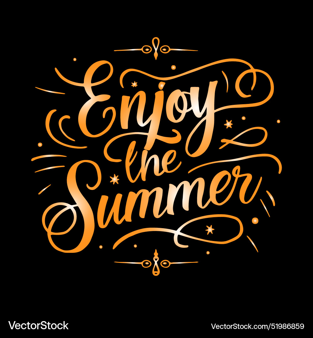Enjoy the summer beach and pool essentials Vector Image