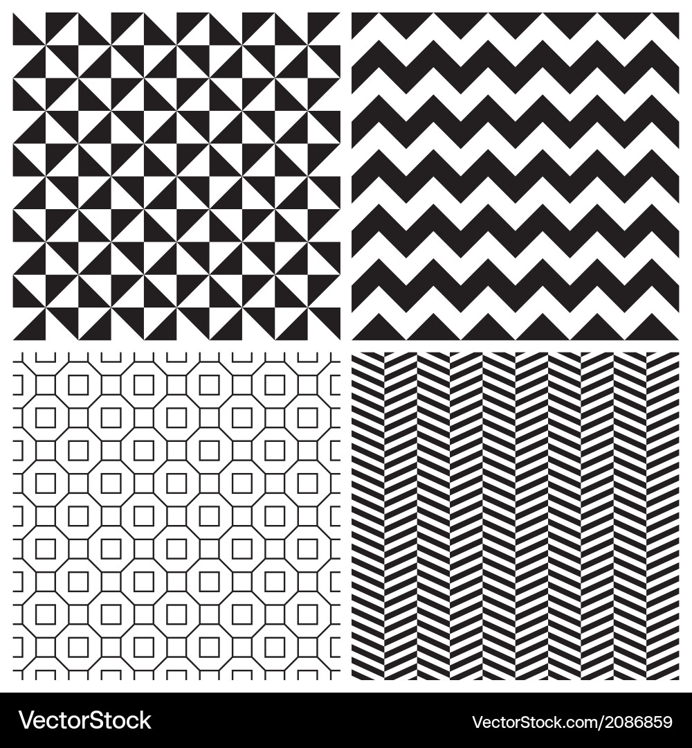 Set patterns 3 Royalty Free Vector Image - VectorStock