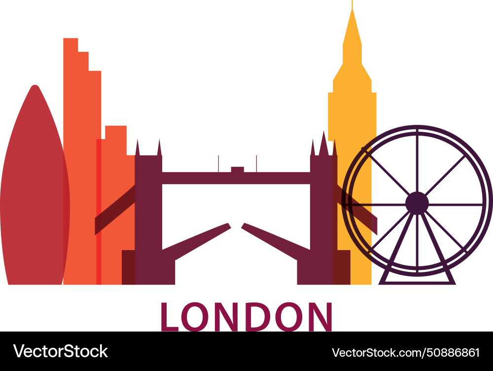 London banner Royalty Free Vector Image - VectorStock
