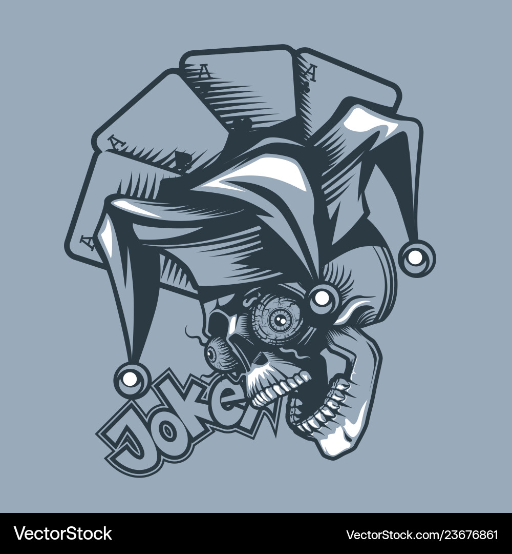 Joker Playing Card Tattoo