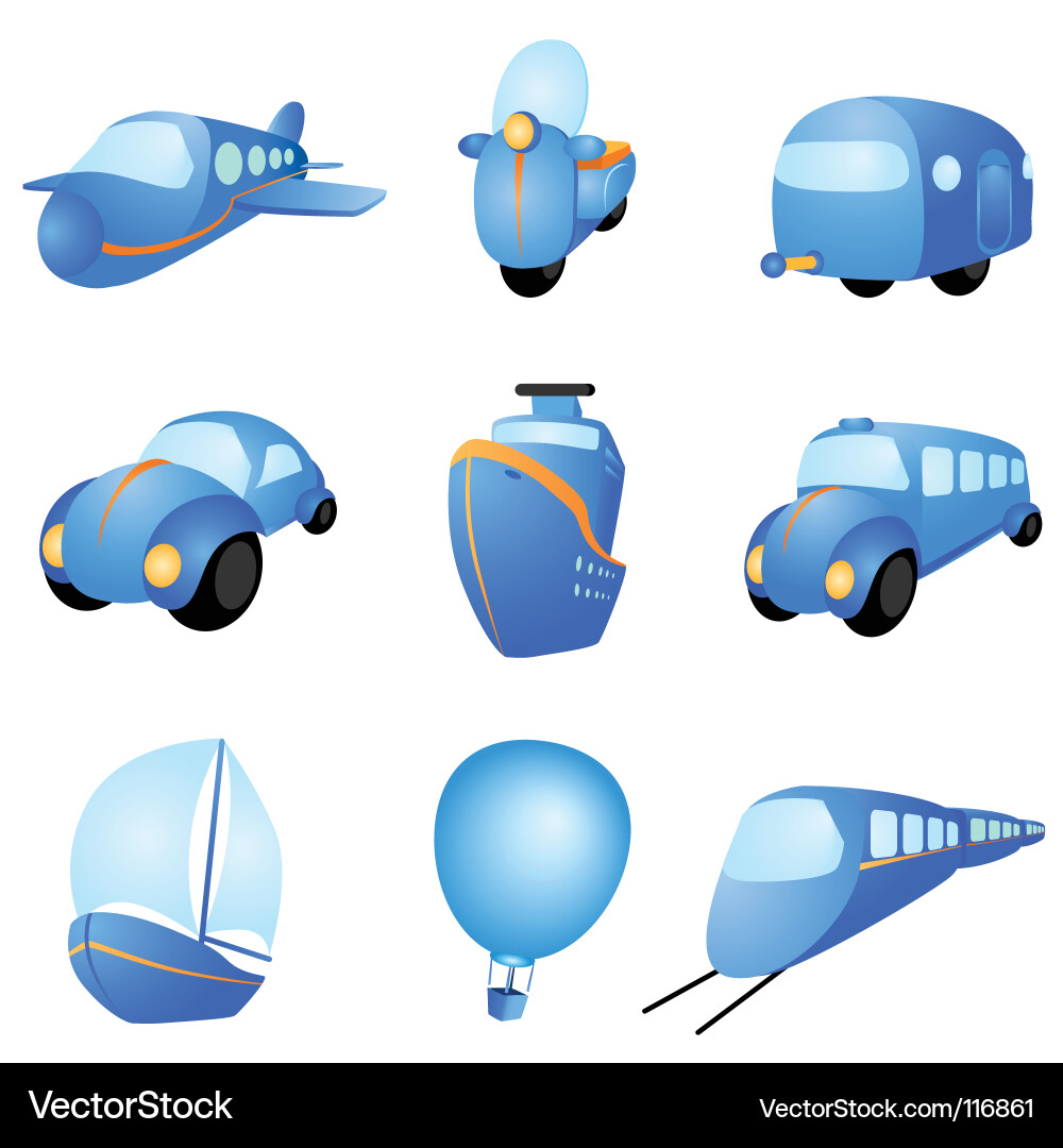 Transportation Royalty Free Vector Image - VectorStock