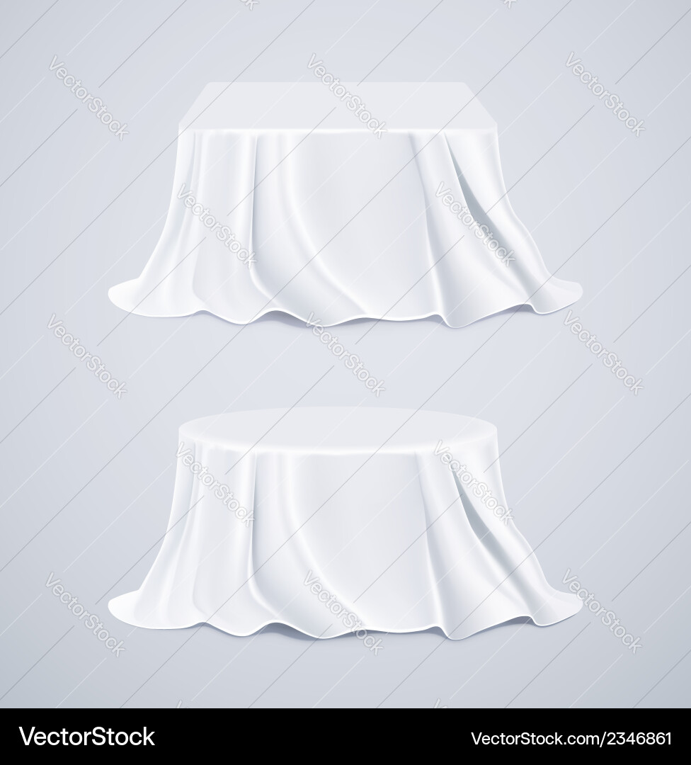 Two tables Royalty Free Vector Image - VectorStock