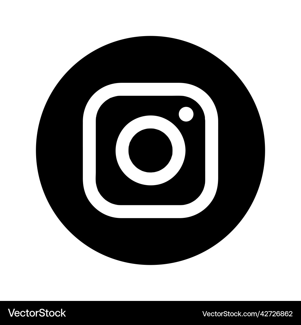 Black Instagram Logo Vector Instagram Logo PNG Vectors Free Download