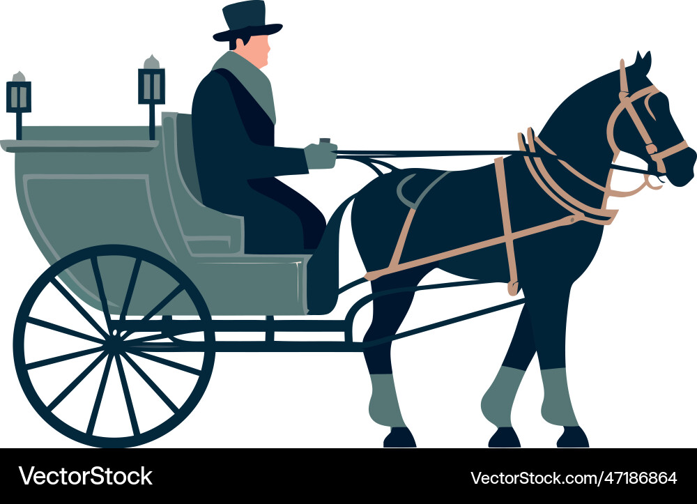 Man Horse Carriage Logo By Muscle Of Man And Horse ARHS NSW