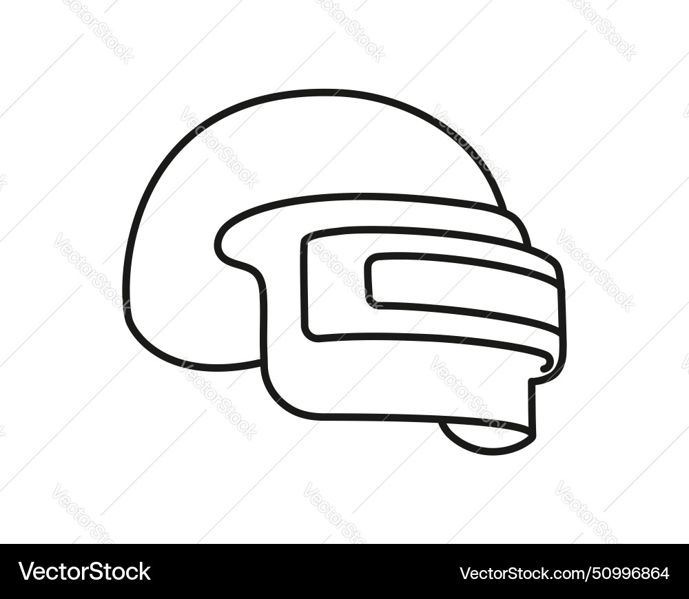 Soldier helmet Royalty Free Vector Image - VectorStock