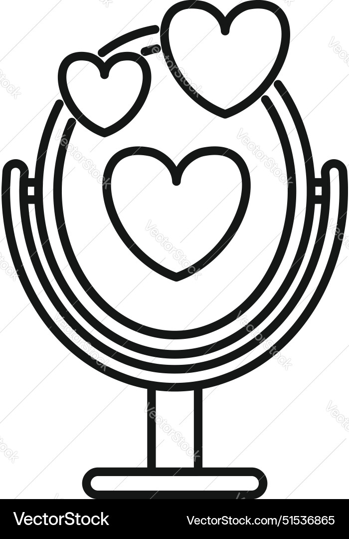 Finding love in unexpected places Royalty Free Vector Image