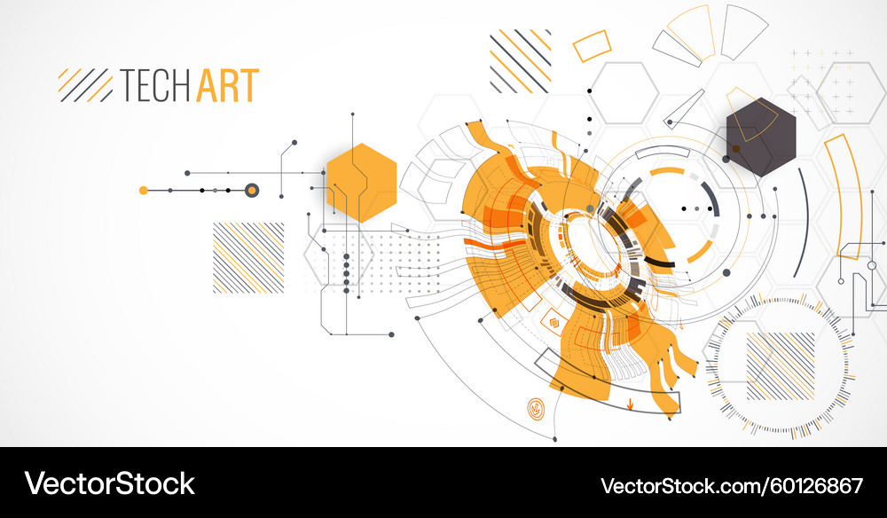 Abstract Technology Background – Royalty-Free Vector | VectorStock