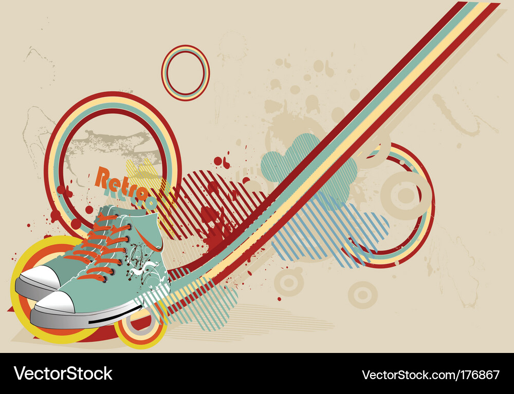 Retro Lines Royalty Free Vector Image - VectorStock