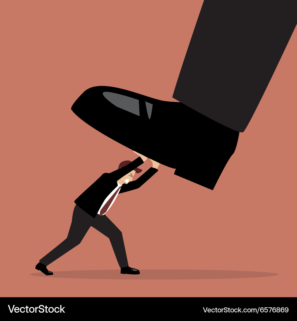 Businessman Overcoming Challenge Royalty Free Vector Image