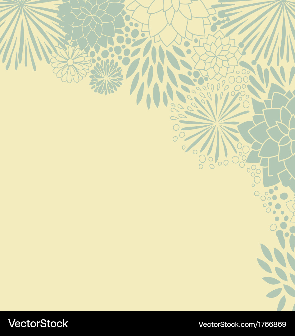 Floral Spring Wallpaper Royalty Free Vector Image