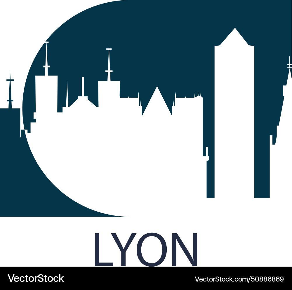 Lyon logo Royalty Free Vector Image - VectorStock