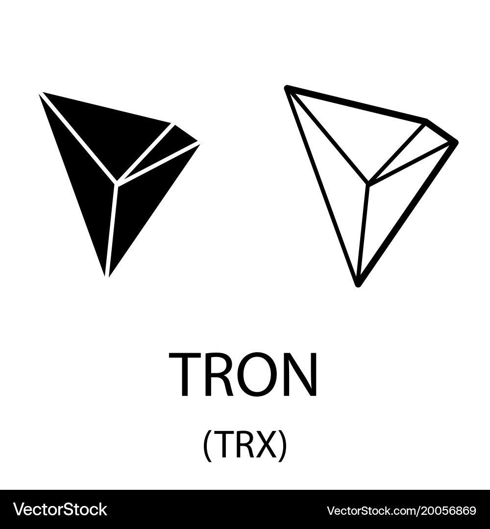 Tron schwarz silhouette Lizenzfreies Vektorbild