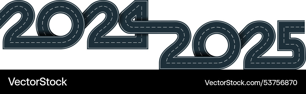 2025 year Royalty Free Vector Image - VectorStock