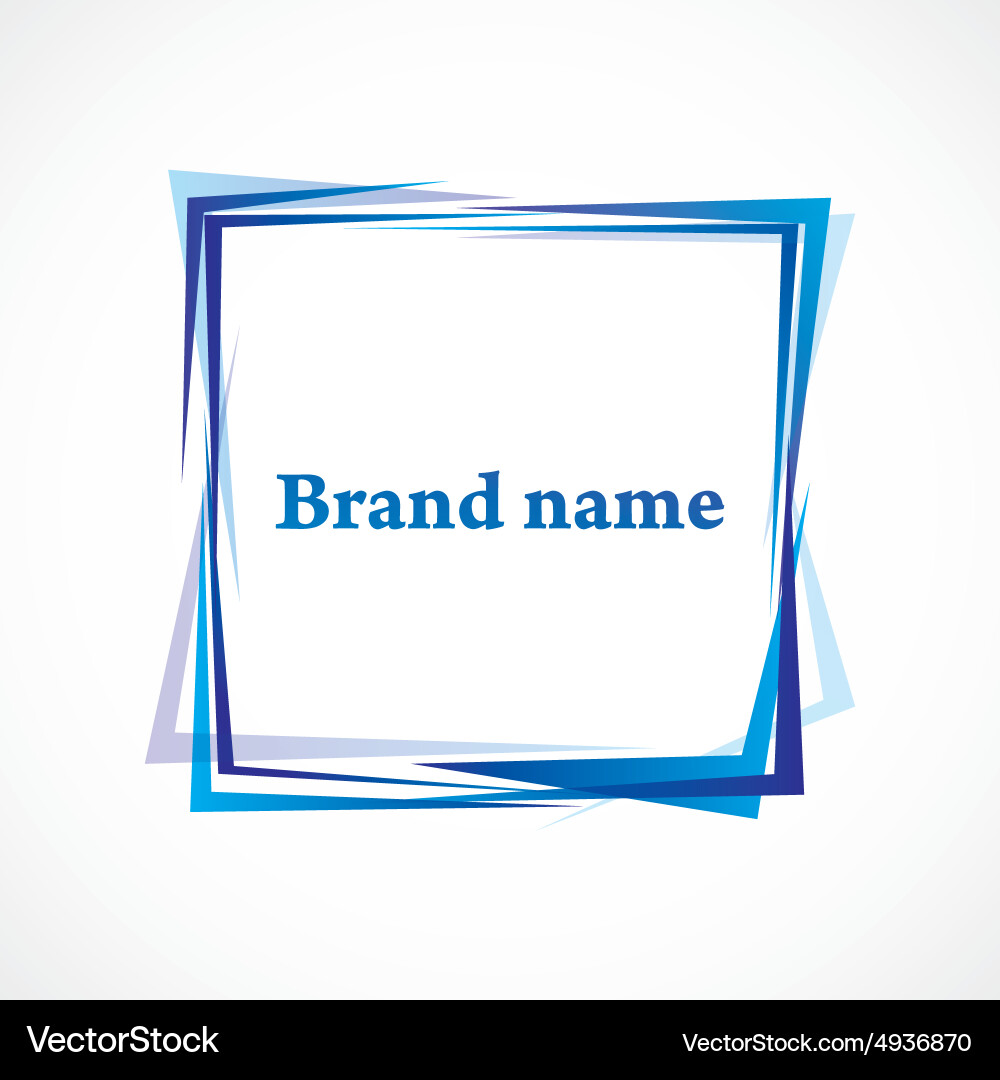 Abstract square frames Royalty Free Vector Image