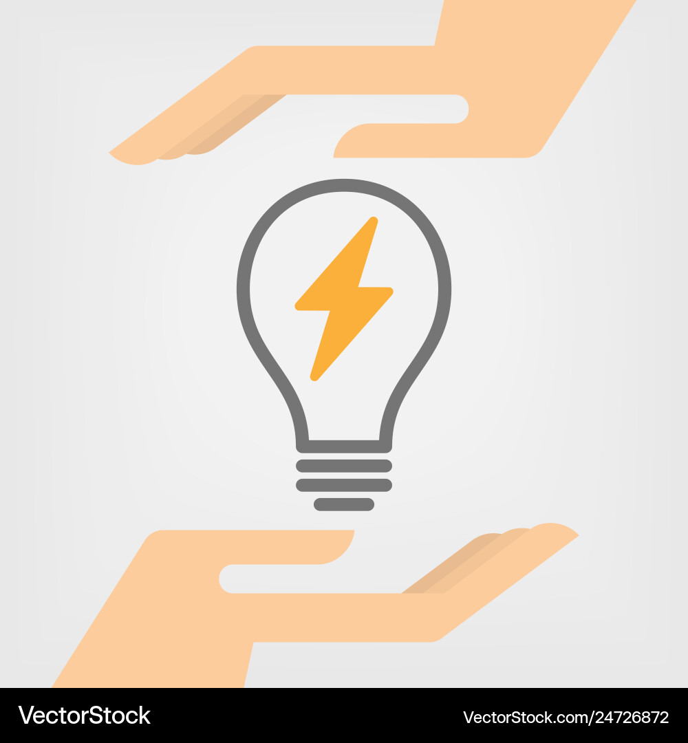 Energy saving Royalty Free Vector Image - VectorStock
