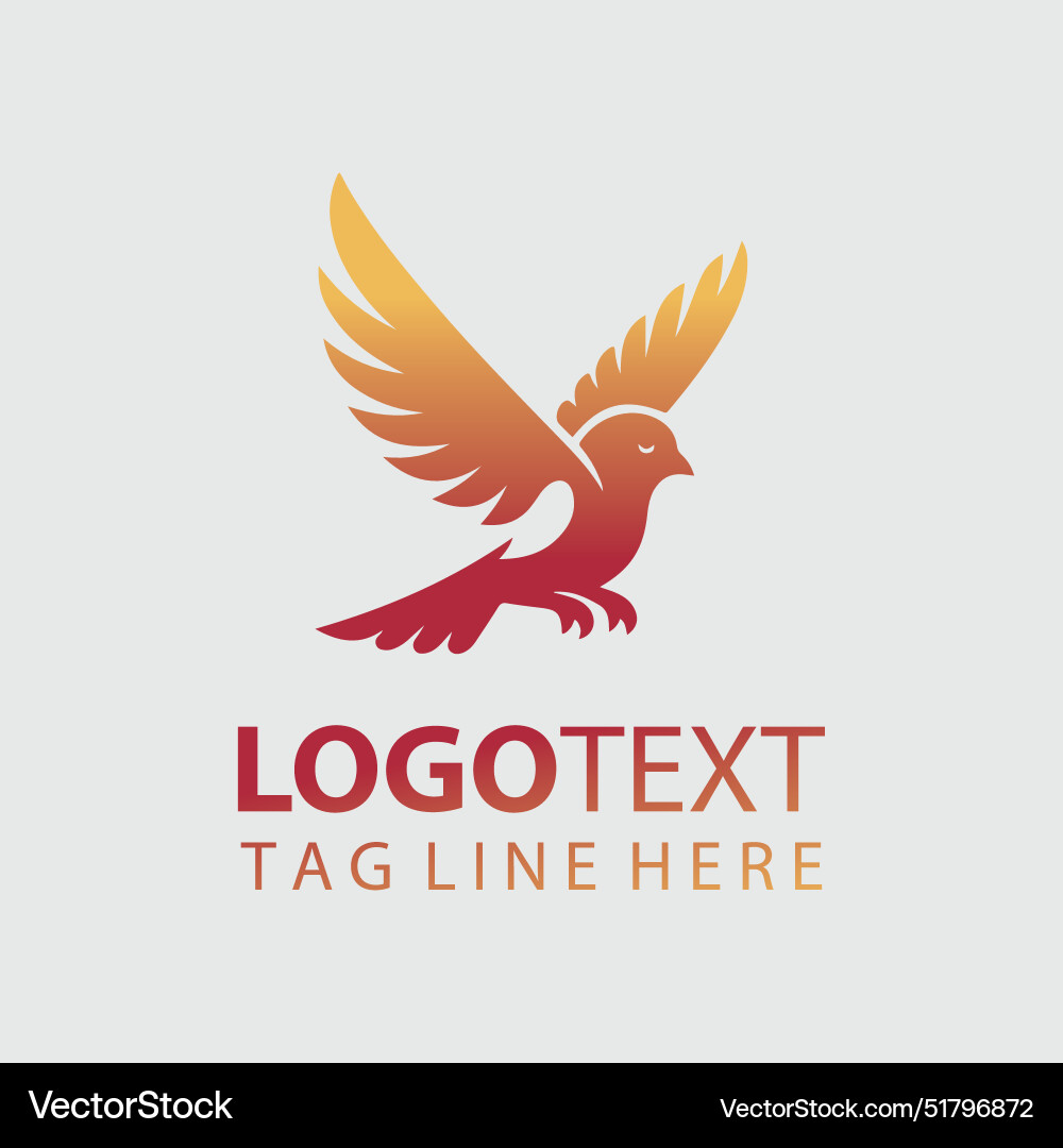 Sparrow logo Royalty Free Vector Image - VectorStock