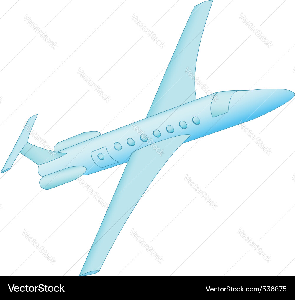 Airplane Royalty Free Vector Image - VectorStock