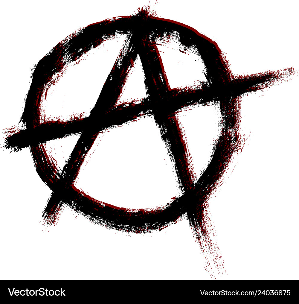 Anarchy symbol Royalty Free Vector Image - VectorStock