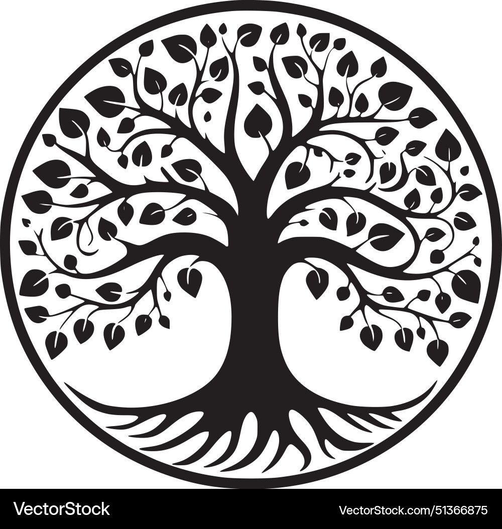 Tree - high quality logo ideal for t-shirt Vector Image
