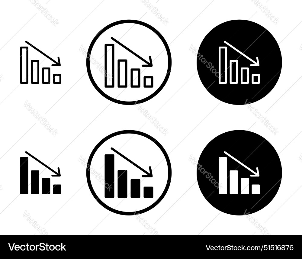 Chat arrow down icon Royalty Free Vector Image