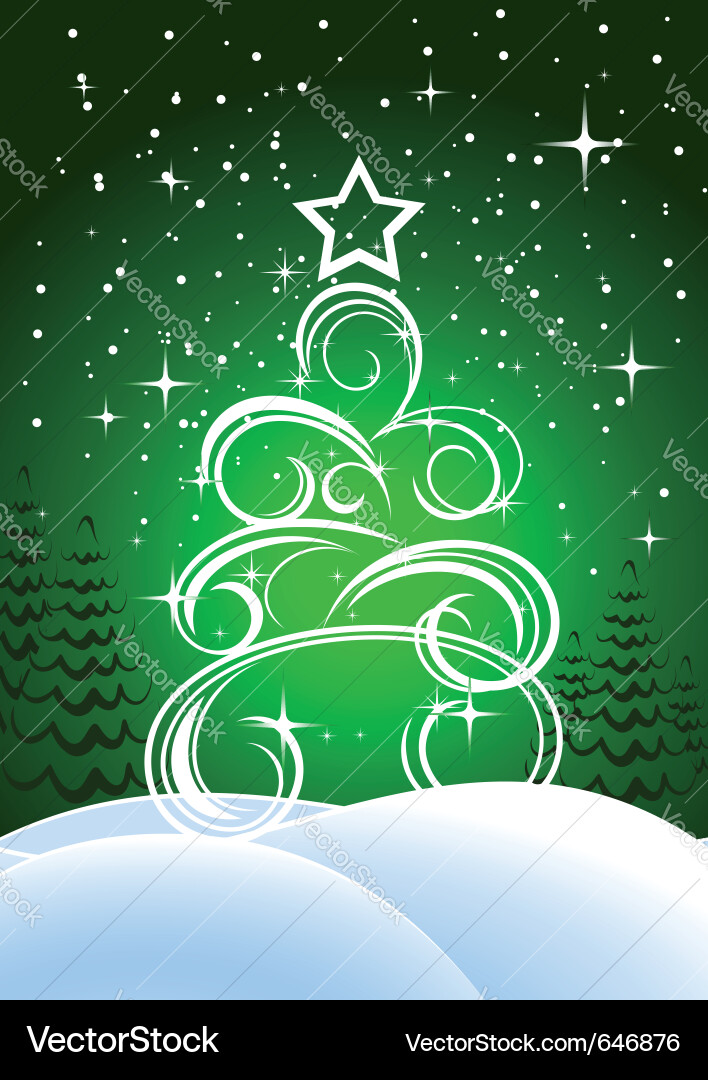 Christmas background Royalty Free Vector Image