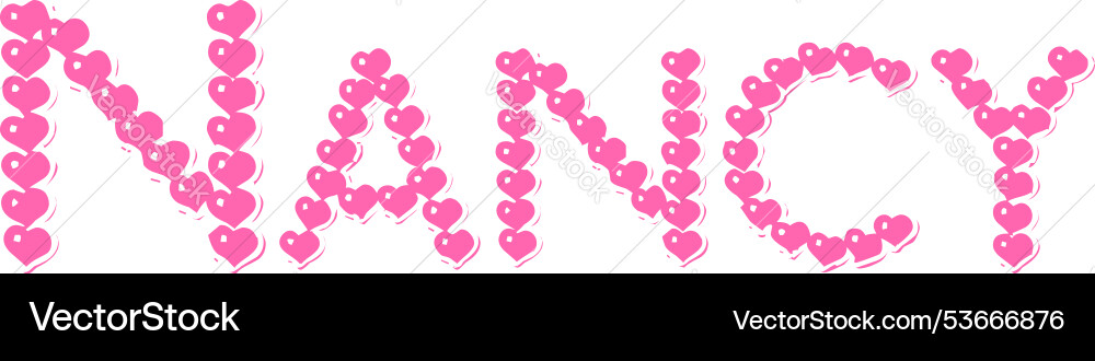 Nancy Royalty Free Vector Image - VectorStock