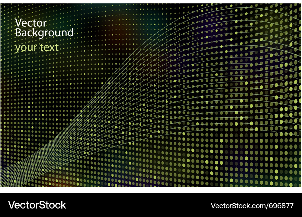 Dotted abstract background Royalty Free Vector Image