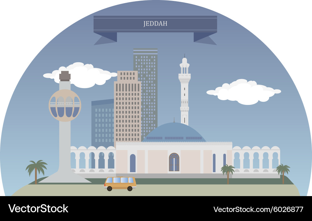 Jeddah Royalty Free Vector Image - VectorStock