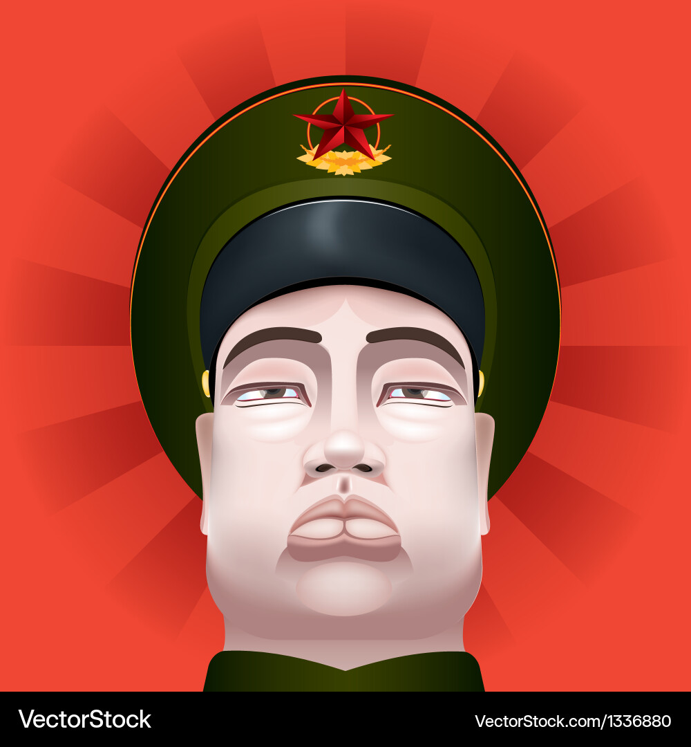 Communist soldier Royalty Free Vector Image - VectorStock
