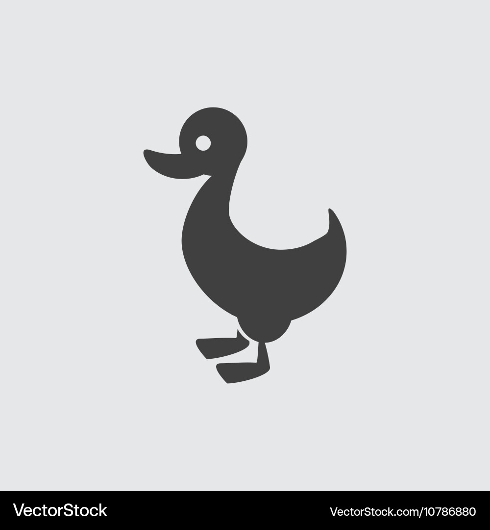 Duck icon Royalty Free Vector Image - VectorStock