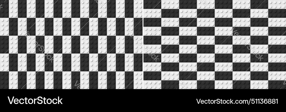 Checkered plastic construction plate Royalty Free Vector