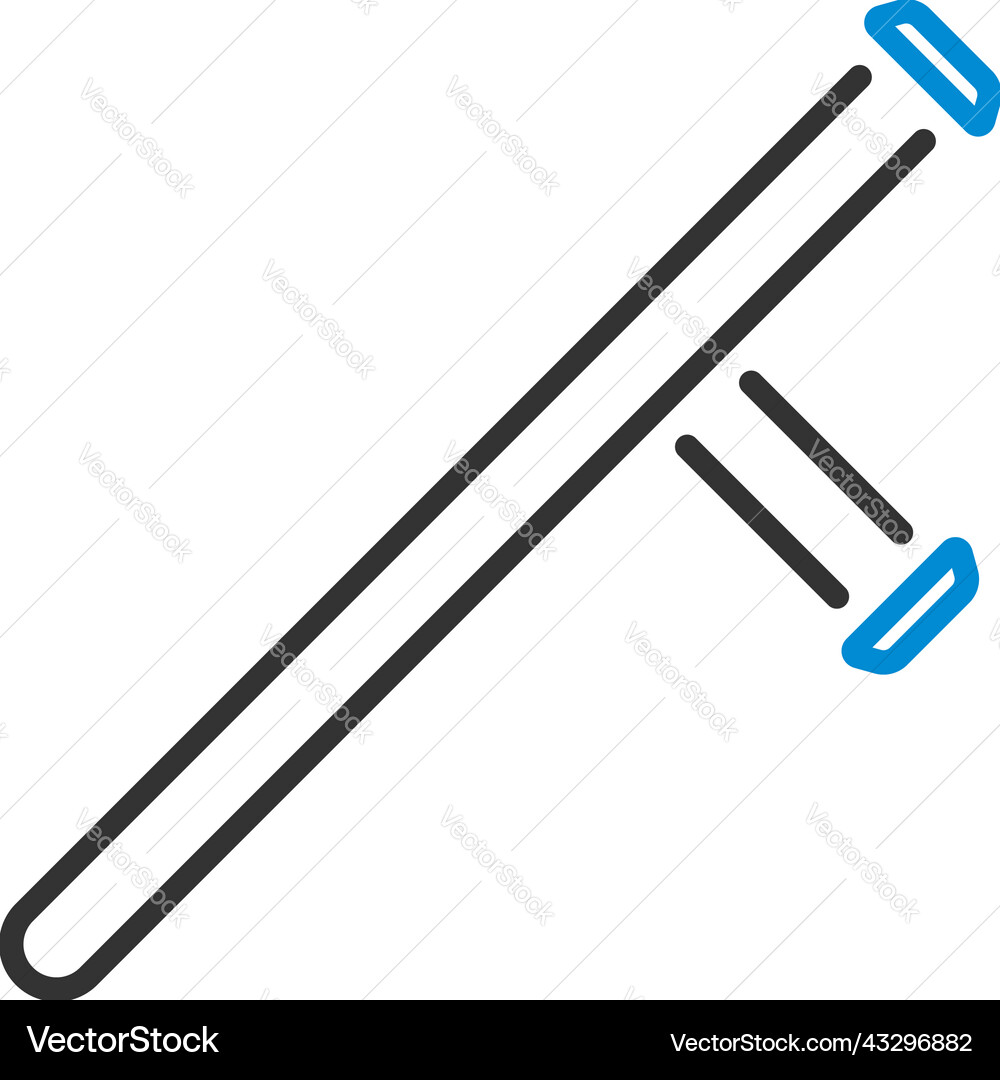 Police baton icon Royalty Free Vector Image - VectorStock